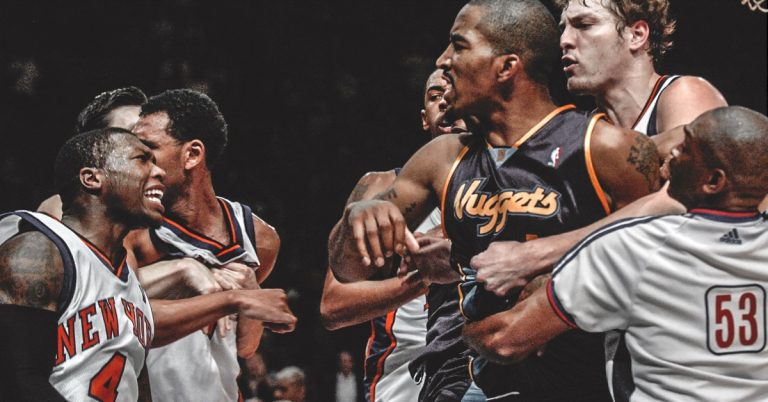 10 Biggest NBA Fights That Fans Still Remember - Sportszion