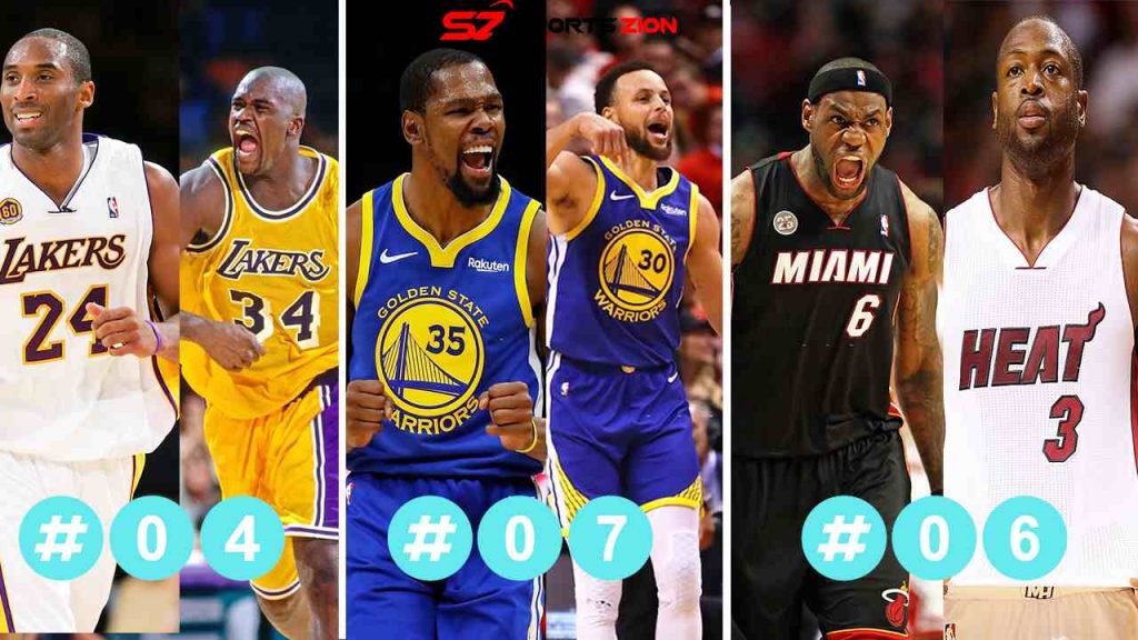 Top 10 best NBA duos of all time - Sportszion