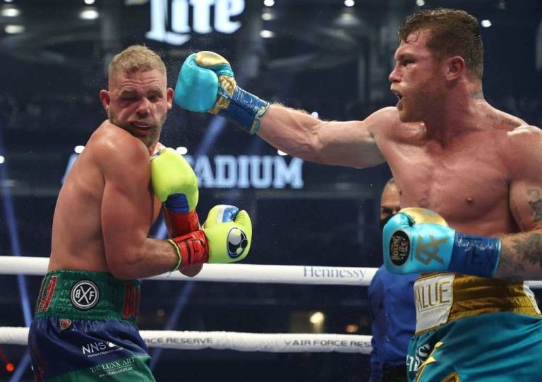 Canelo Alvarez vs Caleb Plant Results + Full Fight Video highlights ...