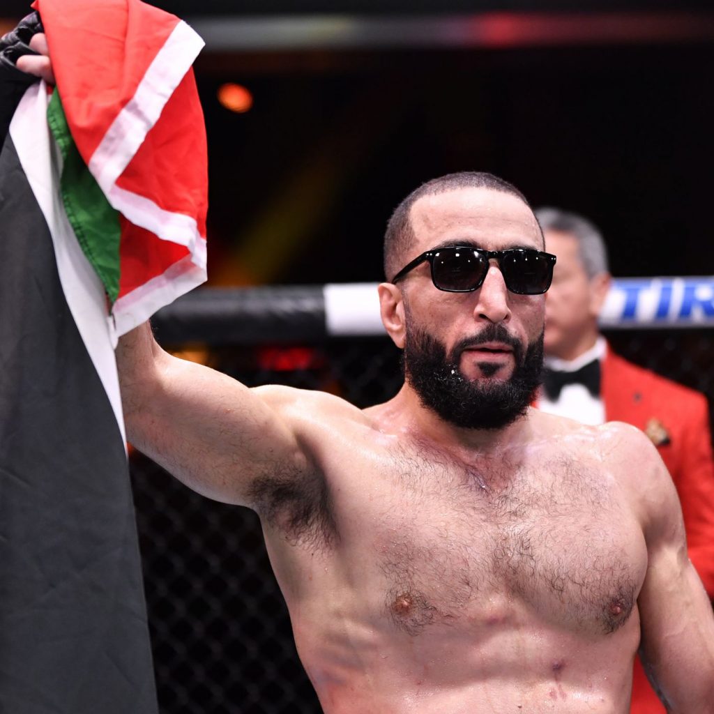 ‘That’s the Real Fight’ Belal Muhammad Flaunts Ancestral Flag with ...