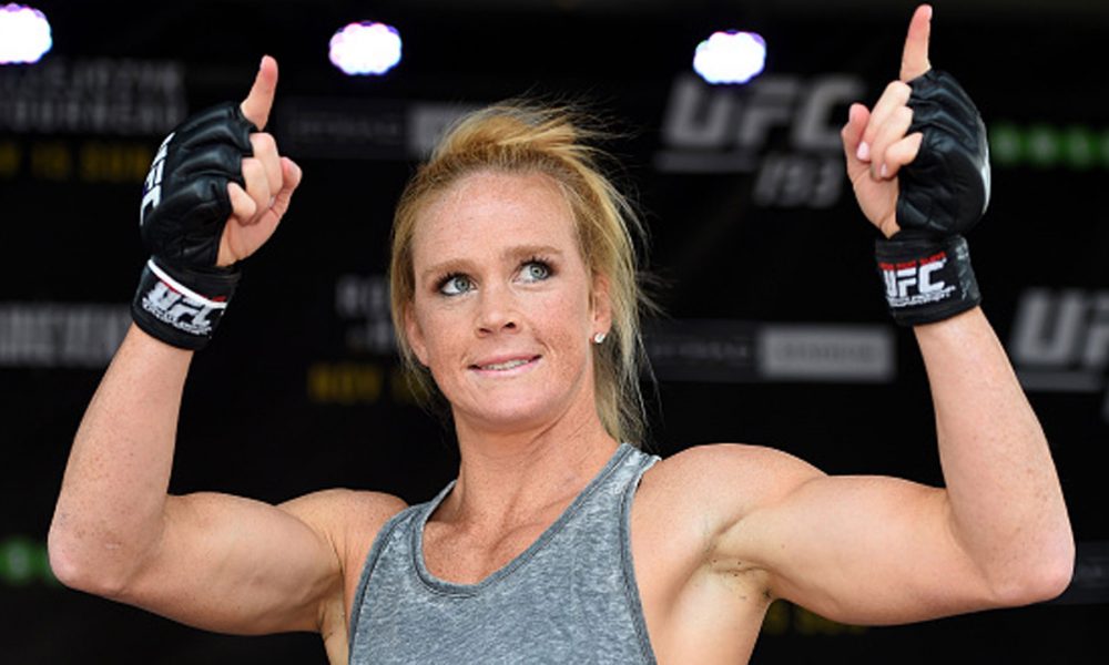 "I feel like won the fight" Upset Holly Holm shed tears after narrow ...