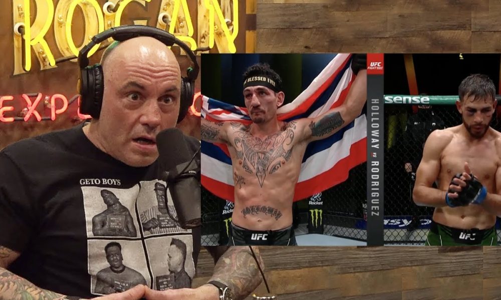 Joe Rogan doing cardio while watching the legendary UFC fight between ...