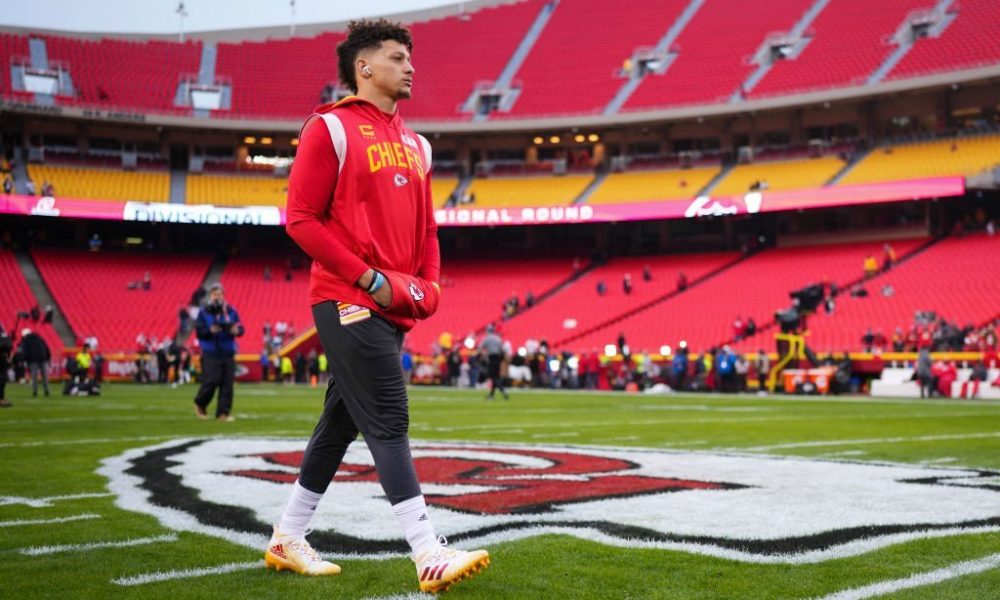 Patrick Mahomes' practice footage emerges as his recovery from ankle ...
