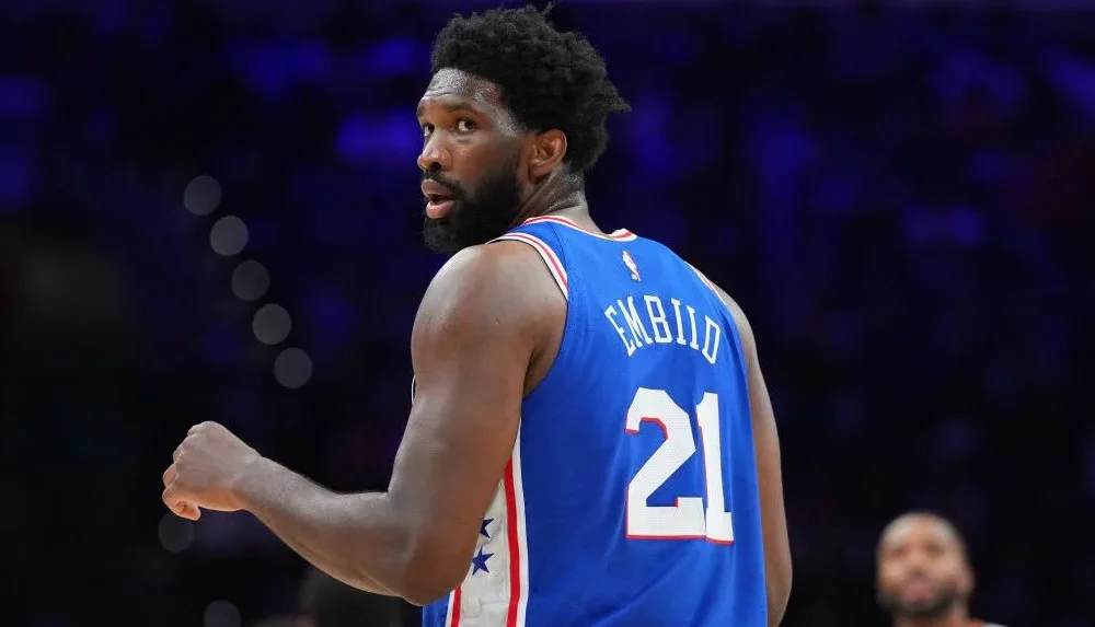 NBA fines 76ers' Joel Embiid $25K for 'obscene' on-court gesture during game vs Nets - Sportszion