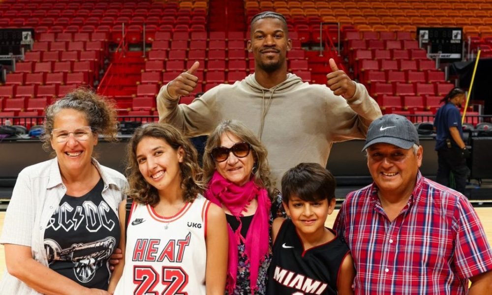 Young Jimmy Butler fan who flew 4,405 miles receives ultimate present ...
