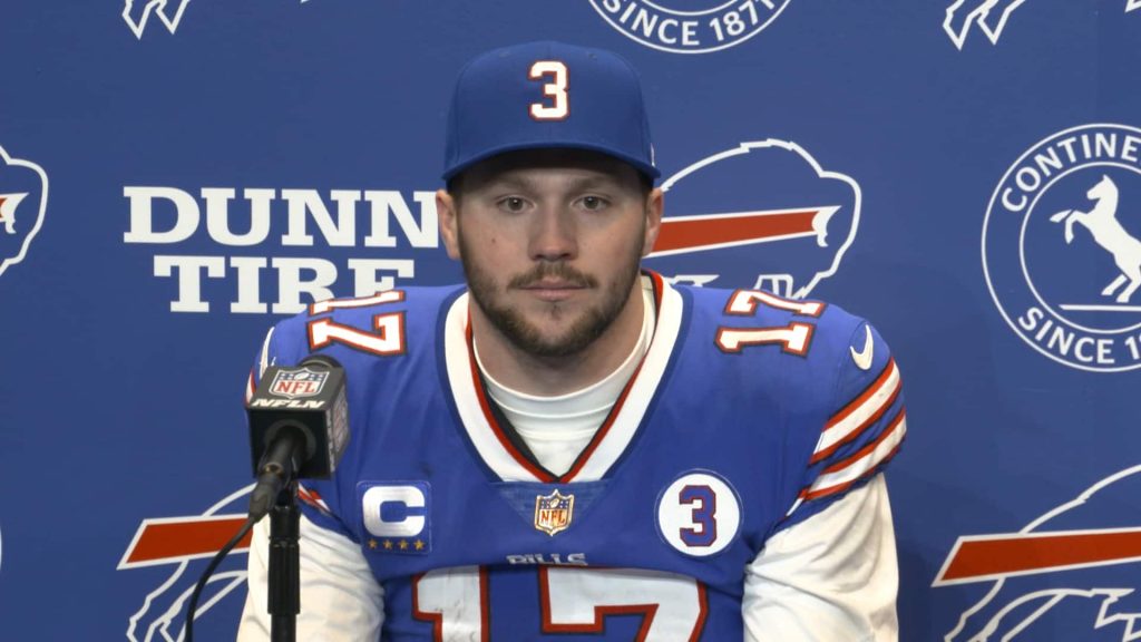 Bills QB Josh Allen weighs in on gut-wrenching playoff loss vs Bengals ...
