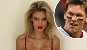 Tom Brady's rumor girlfriend Veronika Rajek shares thirst trap of her wearing red bikini to get ...