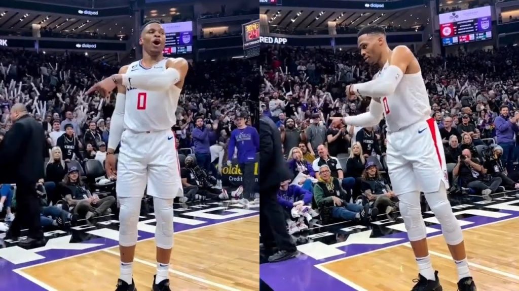 Russell Westbrook unleashes inner LeBron James ejecting fans in ...