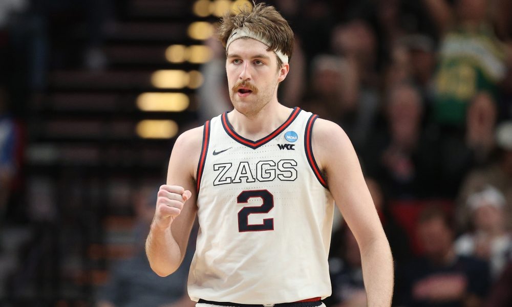 Julian Strawther says “THIS MY CITY” leading Gonzaga to Elite 8 after ...