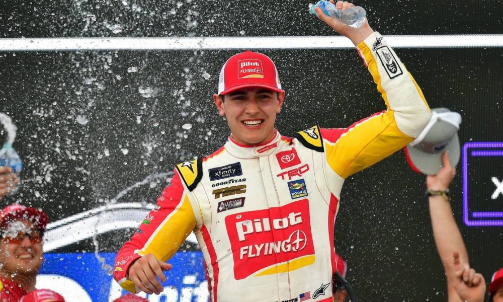 Sammy Smith makes NASCAR history as youngest Xfinity Series winner at ...