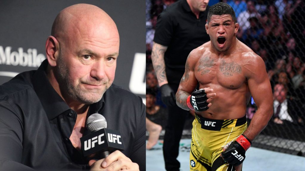 "What a bum fraud": Fans shocked as UFC star Gilbert Burns accidentally ...