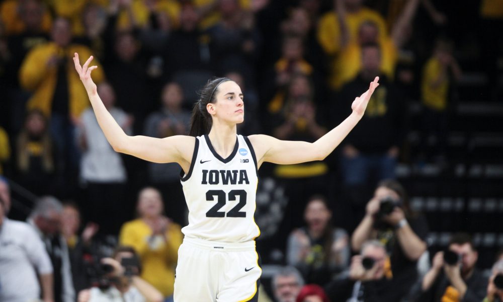 Iowa’s Caitlin Clark shares thoughts on Angel Reese’s celebrations ...