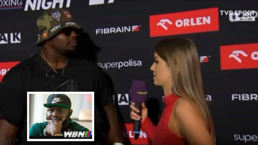 "He has s*x with young kids": Dillian Whyte labels Martin Bakole ...
