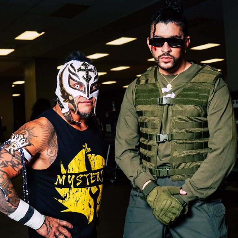 Rapper Bad Bunny tops merchandise sales overtaking WWE HOF Rey Mysterio ...