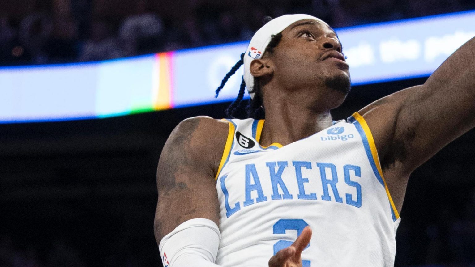Lakers’ Jarred Vanderbilt in disbelief after LeBron James, Anthony ...