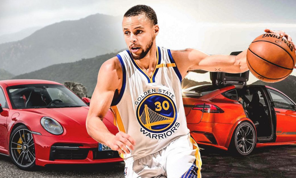 How many cars does Warrior’s Stephen Curry own?