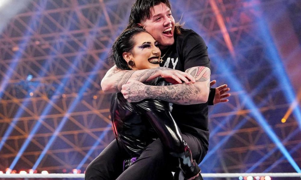 WWE Women's champion Rhea Ripley labels Rey Mysterio's son Dominik Mysterio as "My Latino Heat ...