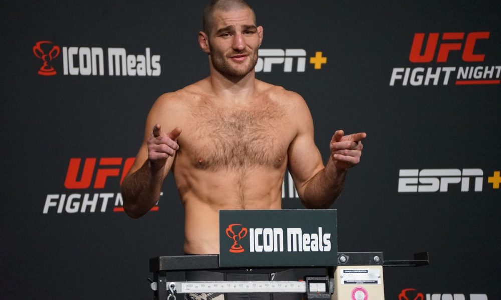 Sean Strickland receives sharp post-fight comment from spectator at UFC ...