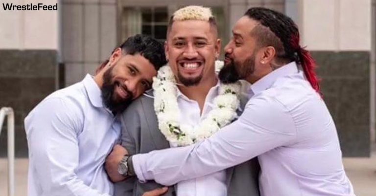 Days after quitting WWE, Jey Uso was photographed with Solo Sikoa and family in blurry picture ...