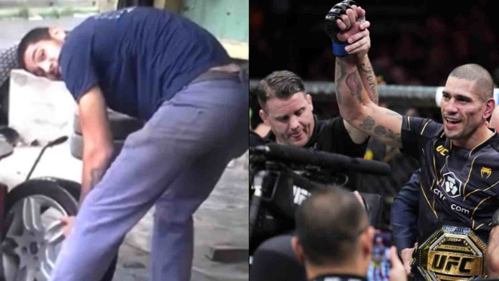 Conor McGregor reacts to Alex Pereira's journey from tire shop worker ...