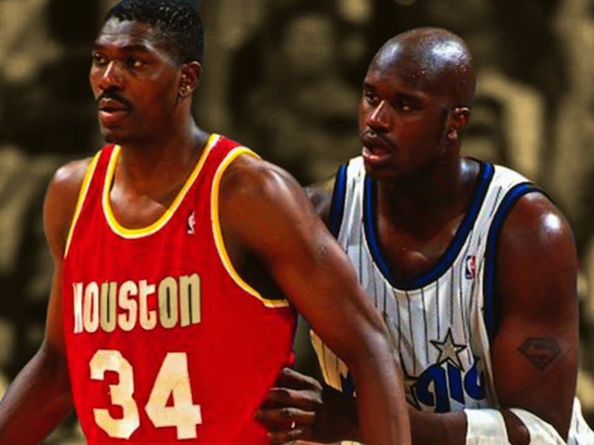 Shaquille O'Neal shows his NBA dominance comparing himself with Hakeem ...