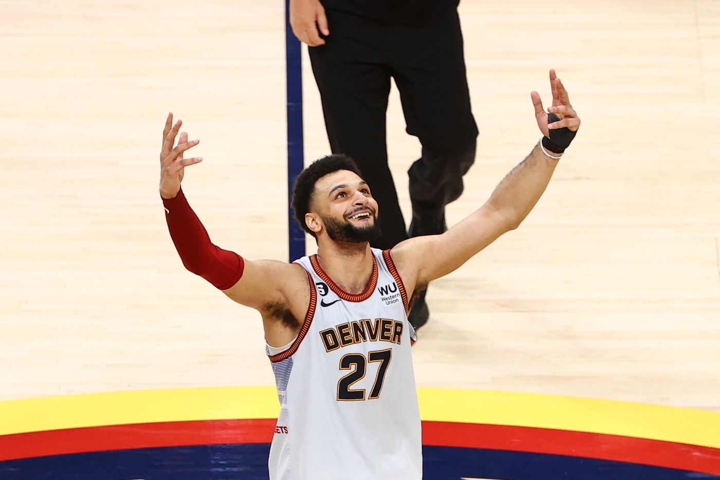 Lakers' Anthony Davis takes jabs at Nuggets as Jamal Murray eyes NBA ...