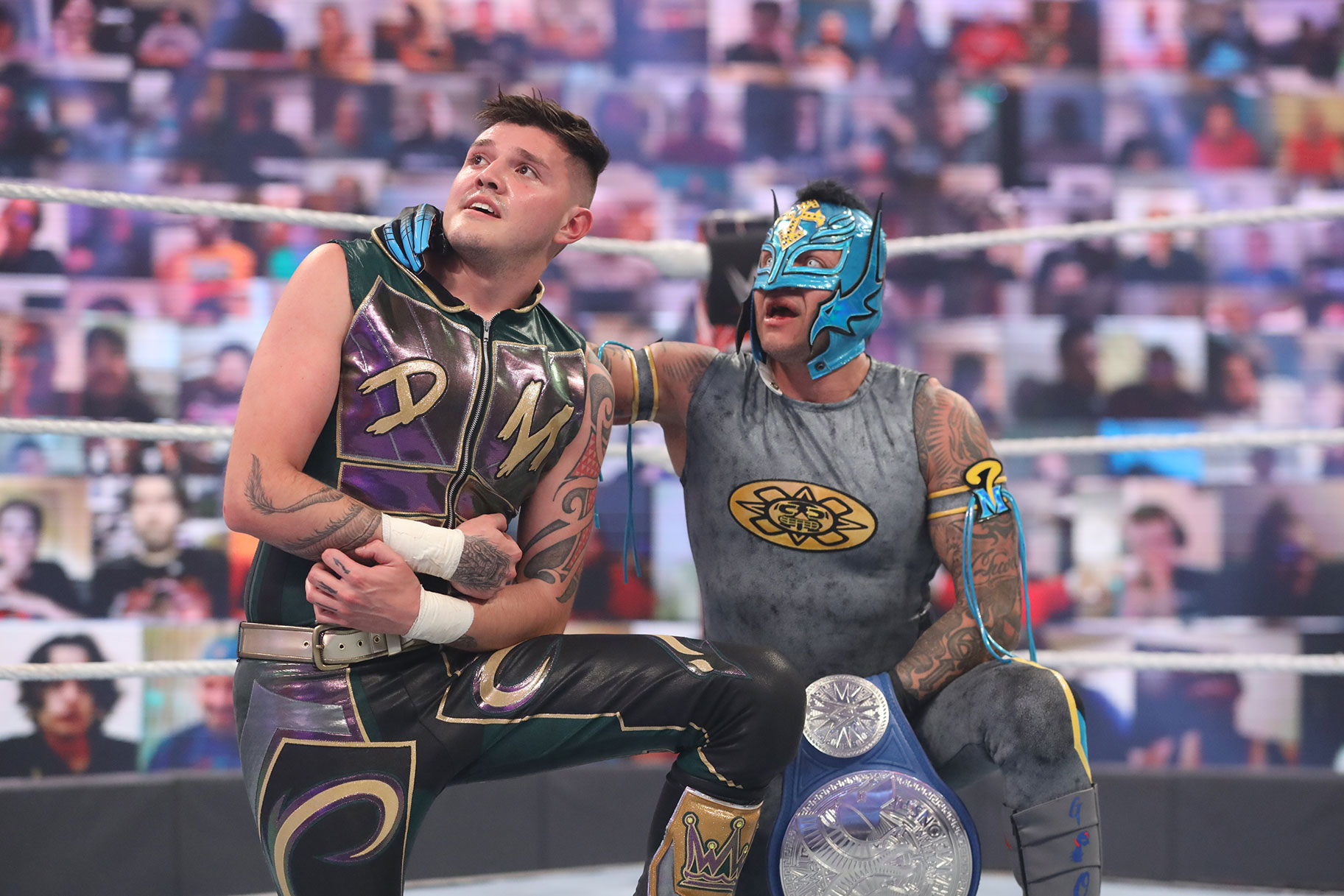 Rey Mysterio once took DNA to check if Dominik Mysterio was his son ...