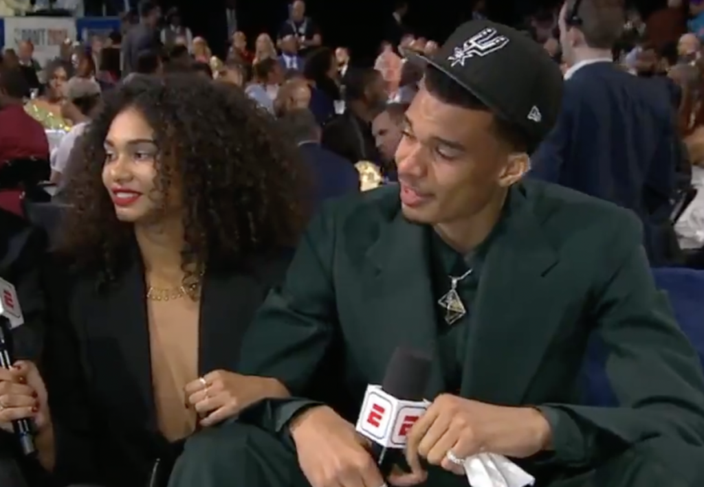 Who is Victor Wembanyama’s sister Eve dressing up as Spurs star for ...