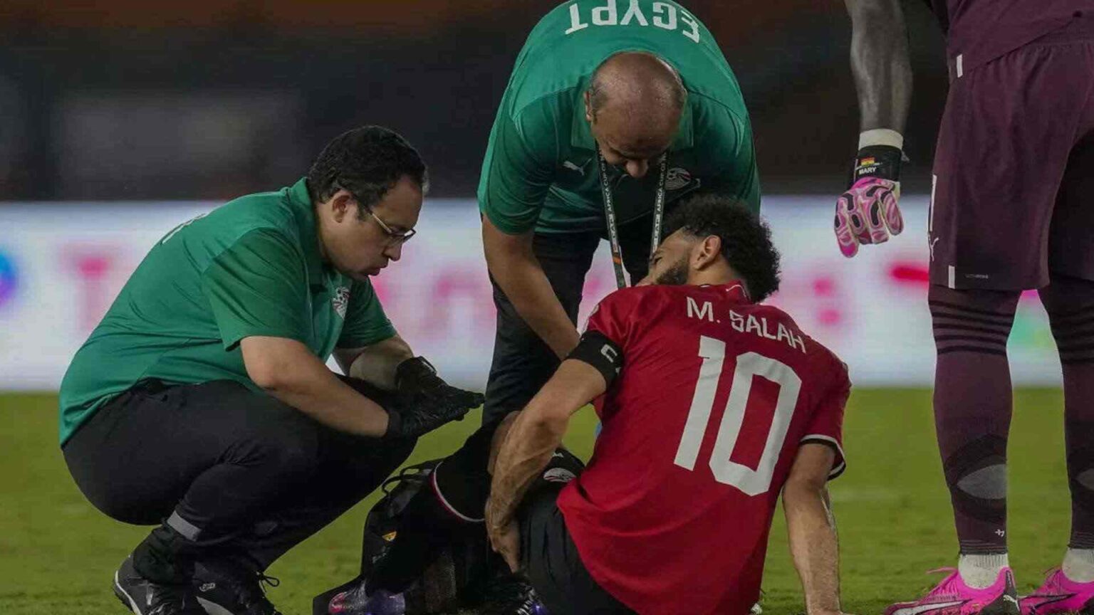 Mohamed Salah injury update: Egyptian star is ‘walking around fine’ after sustained hamstring ...