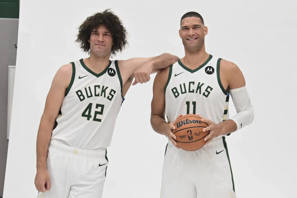 Brook Lopez’s candid reaction to Milwaukee Bucks trading away twin ...