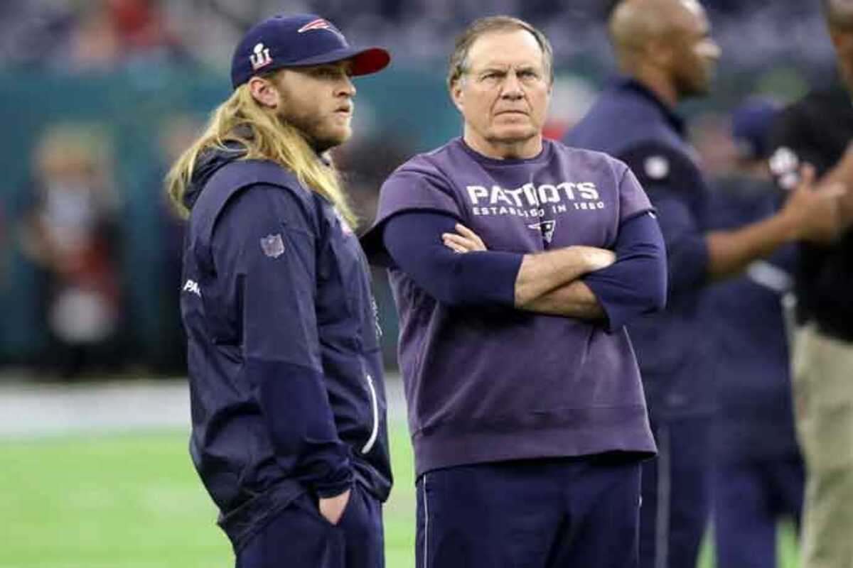 Steve Belichick hilariously shades Bill Belichick with ‘unemployed ...