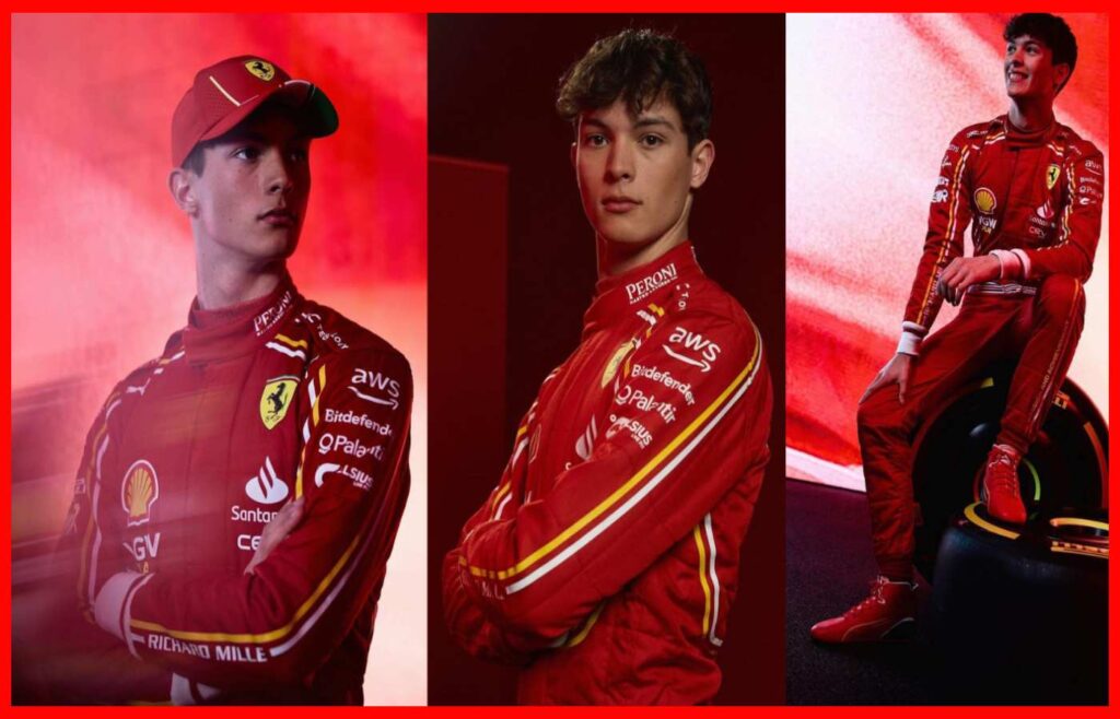 Who is Ollie Bearman making first-ever F1 Ferrari debut in 51 years?